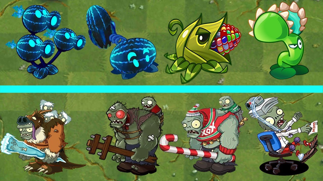 Pvz 2 - Team Plants Corn-fetti Popper & Chinese Plants in International ...