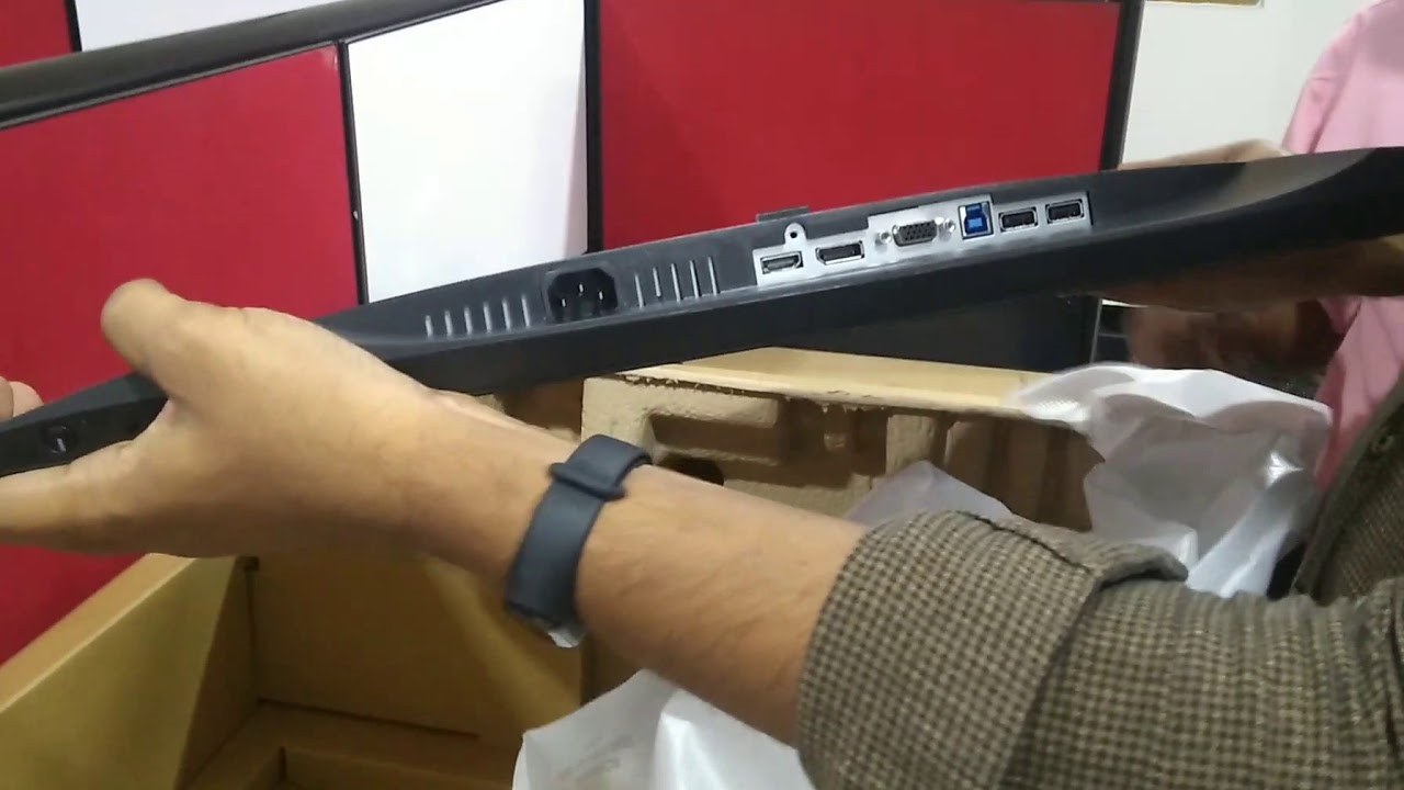 DELL P2419H UNBOXING - YouTube