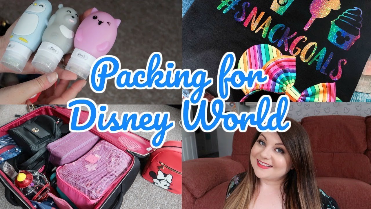 PACKING AND GETTING READY FOR DISNEY WORLD | DISNEY IN DETAIL - YouTube