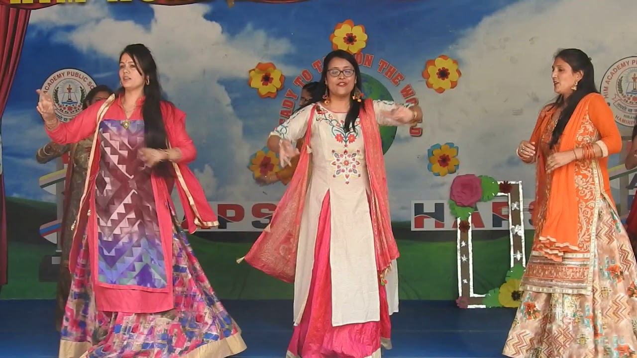 HAPS HIRANAGAR TEACHER' S BEAUTIFUL DANCE......... - YouTube