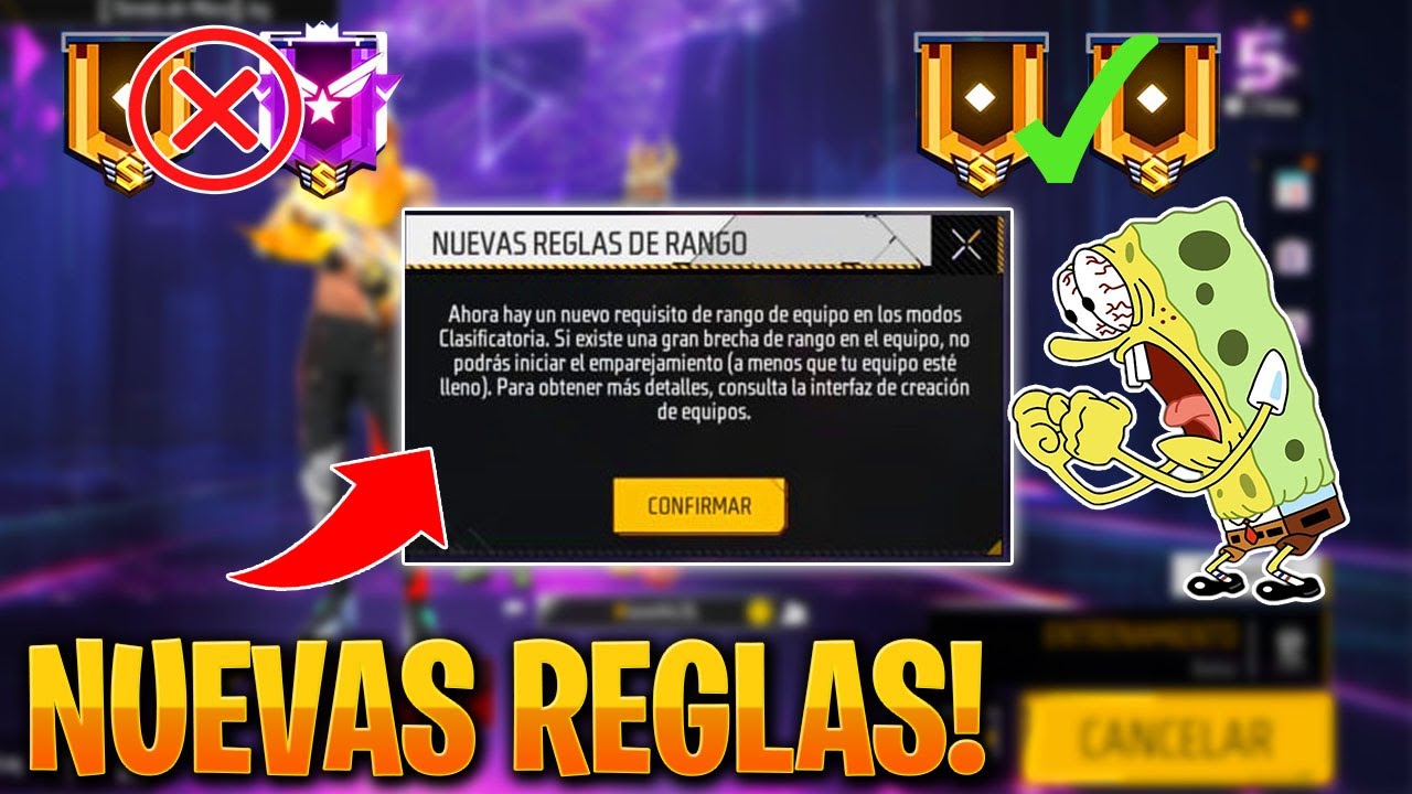 ASI FUNCIONA EL NUEVO SISTEMA DE RANGOS Y EMPAREJAMIENTOS EN FREE FIRE ...