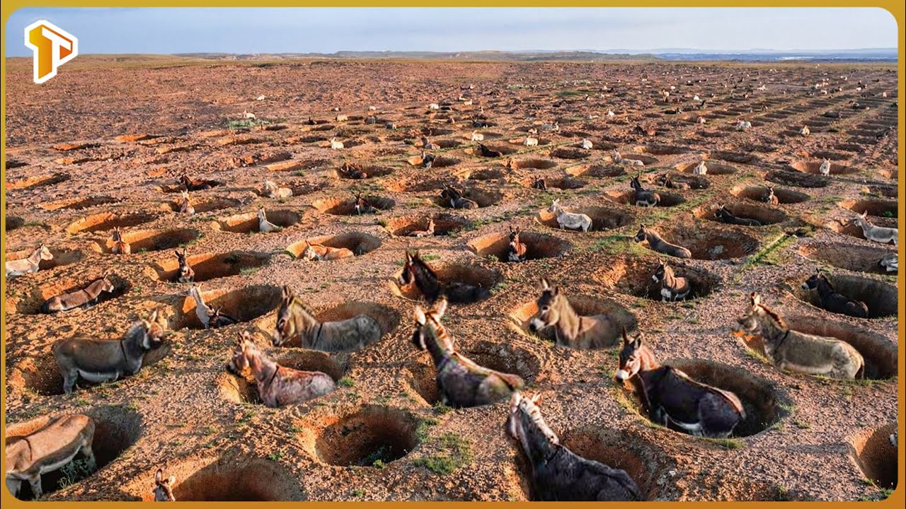 Hundreds of Wild Donkeys Released Into a Dead Desert – 10 Years Changed ...