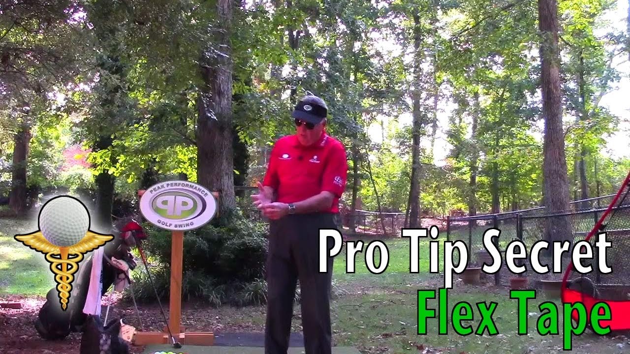 Secret Flex Tape for Calluses and Cuts - Golf Tip - YouTube