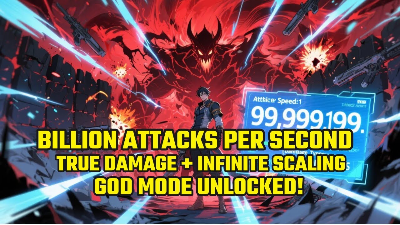 (FULL)BILLION Attacks Per Second + TRUE Damage + INFINITE Scaling = GOD ...