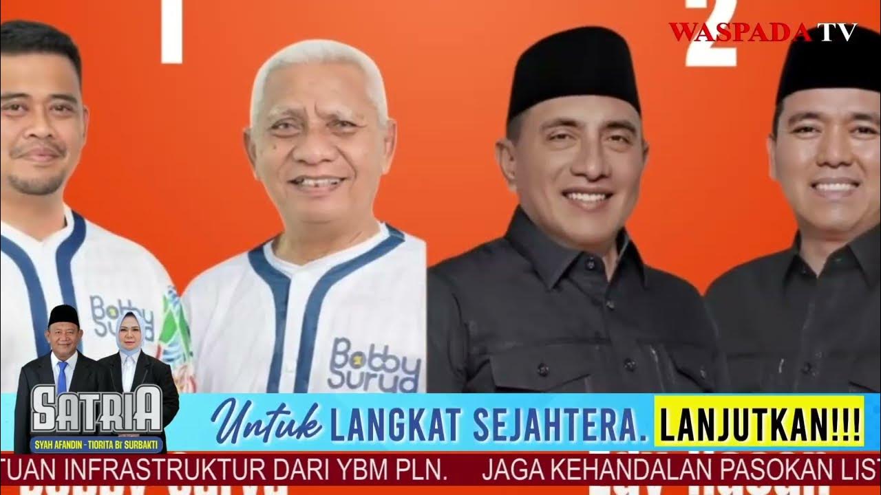 Survei GRC Edy Hasan Unggul 52,2 Persen, Bobby Surya 44,2 Persen - YouTube