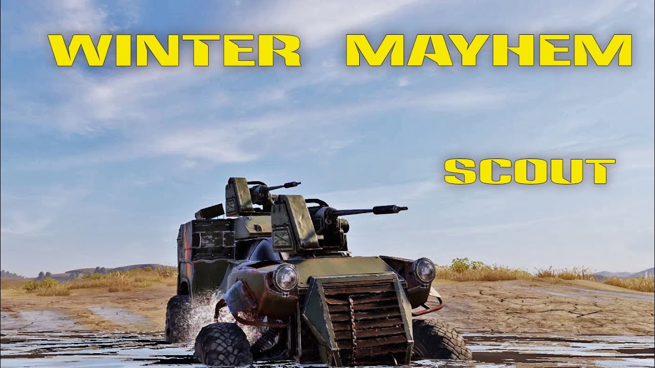 Crossout || Winter Mayhem || Scout Gameplay - YouTube