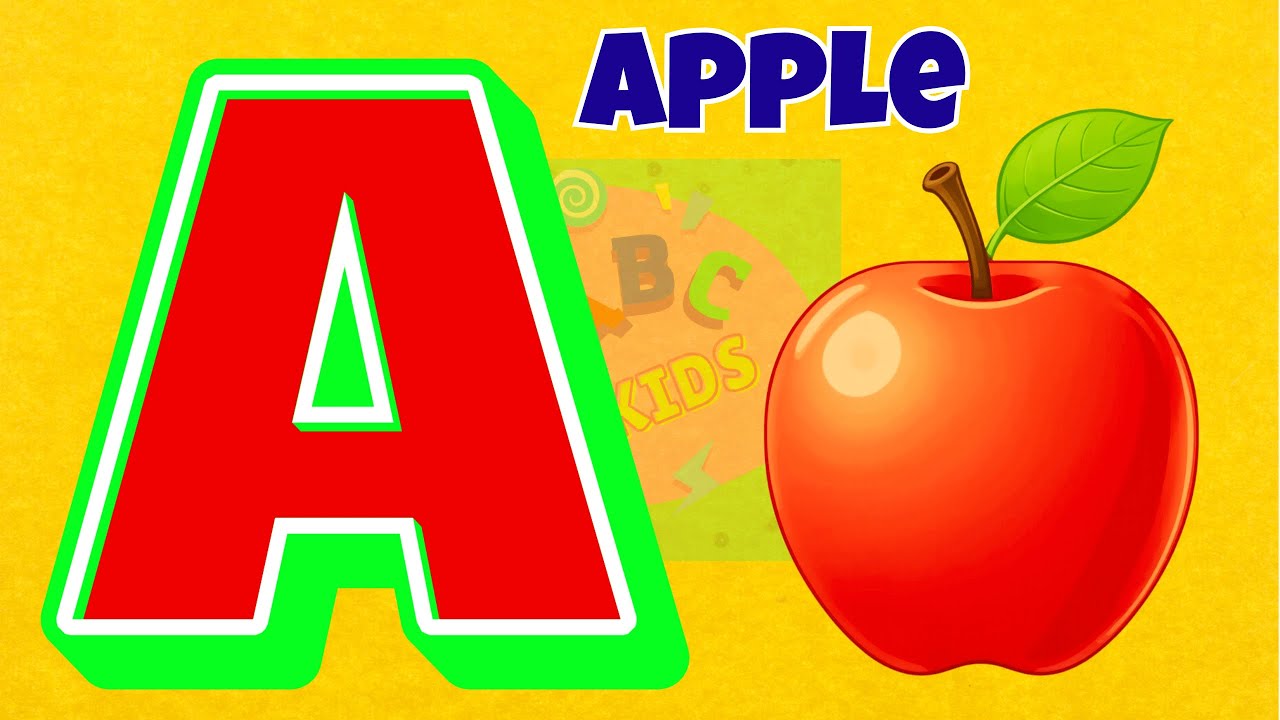 ABC Phonics Song - A A Apple 🍎 | Count to 10 Numbers | Rainbow Song ...