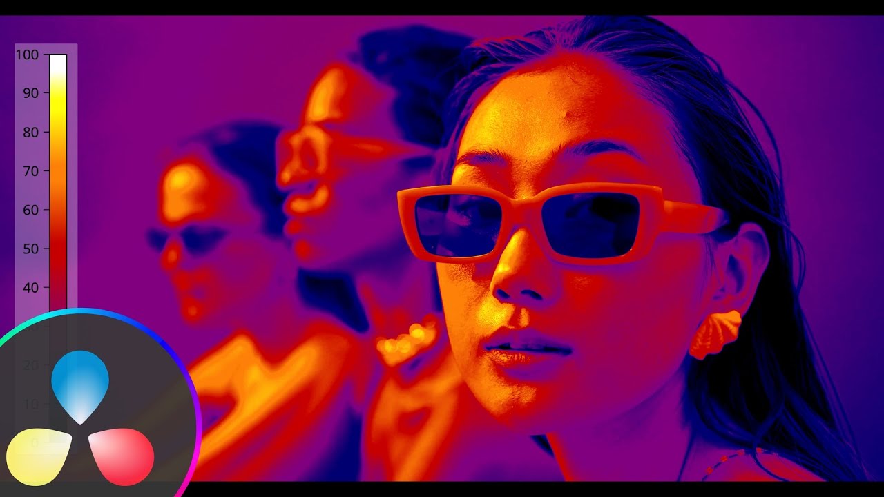 THERMAL VISION HEAT MAP EFFECT in Davinci Resolve Studio | Tutorial ...