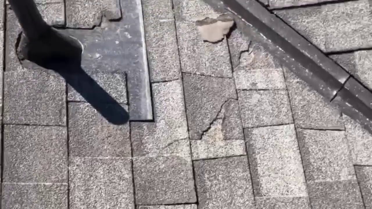 Why is My Shingle Roof Splitting and Cracking? - YouTube