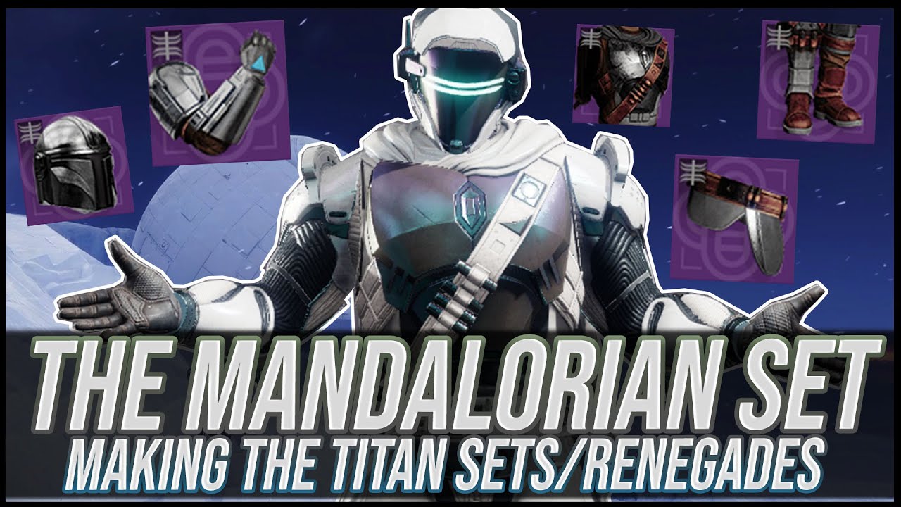 Destiny 2: Making the Titan Mandalorian Sets! | Renegades - YouTube