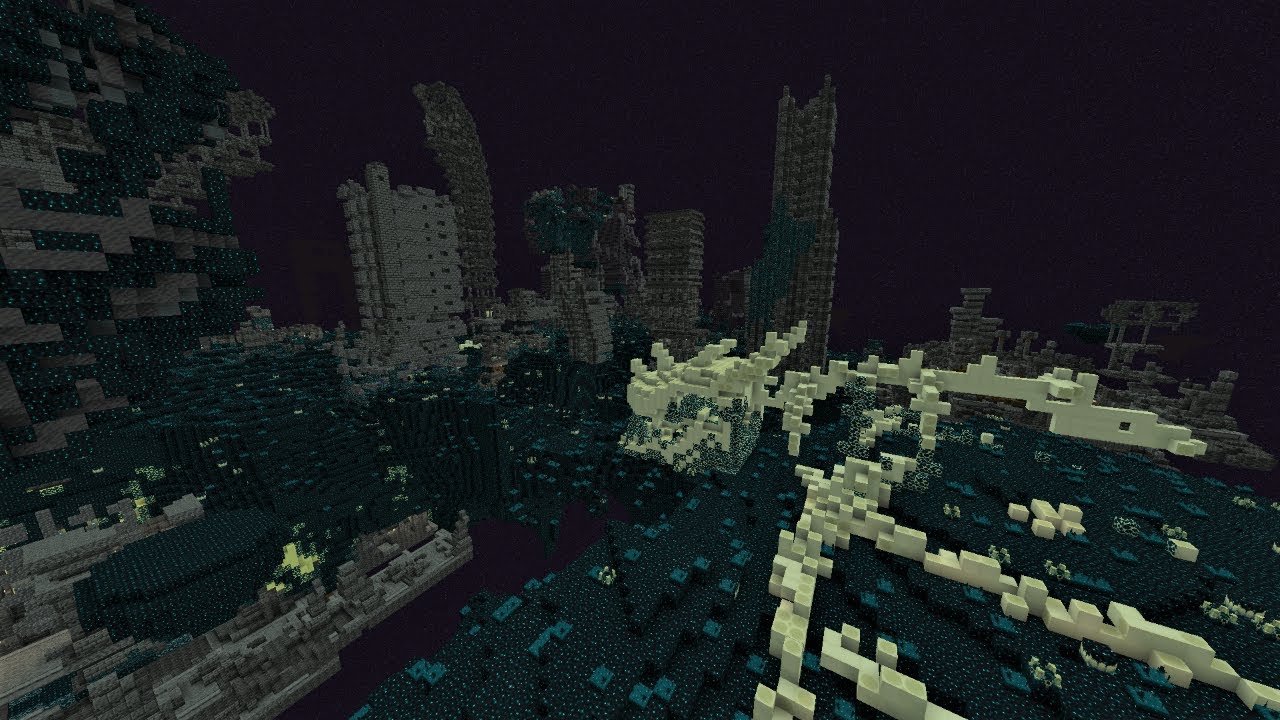 The Scary Sculk Dimension Minecraft - YouTube