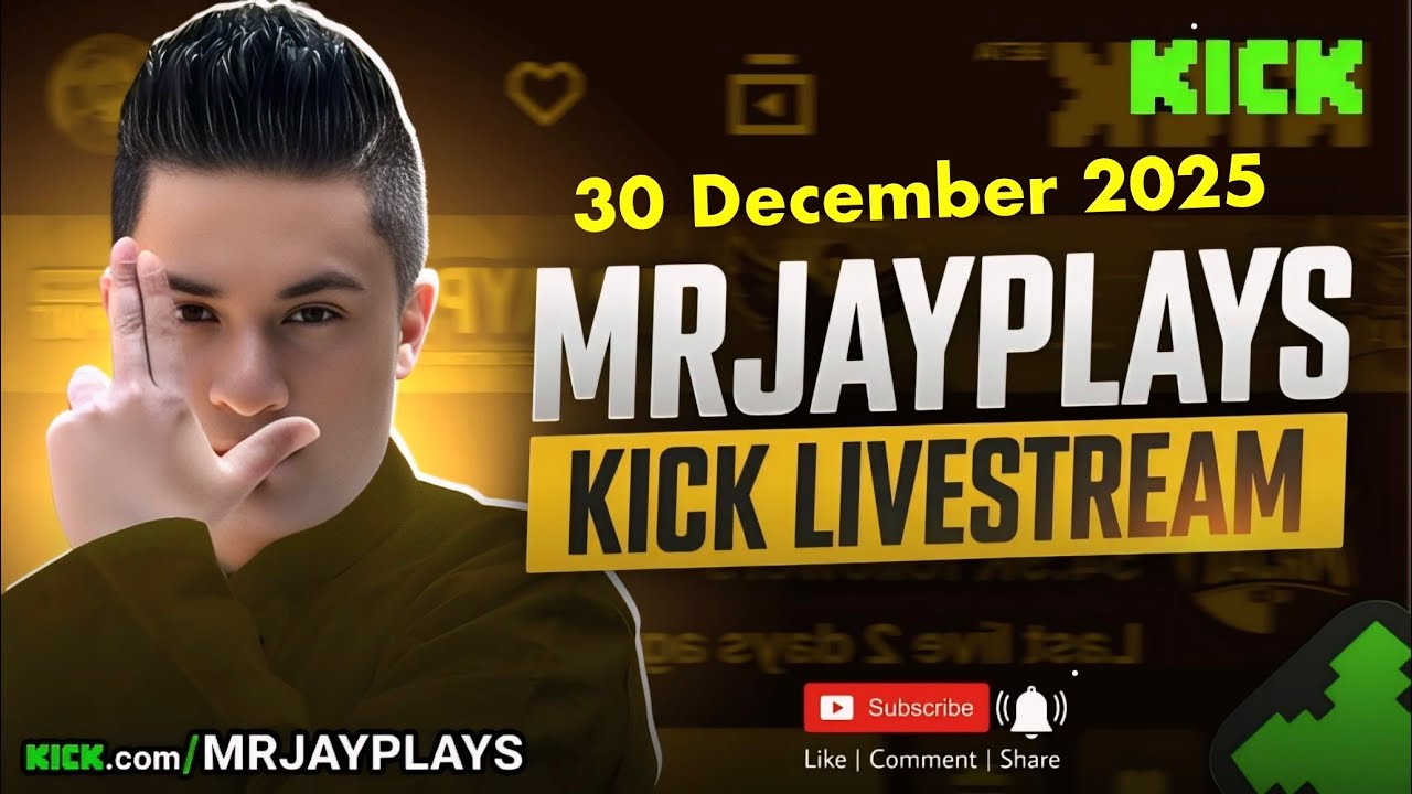 🔴LIVE - MrJayPlays Kick Livestream (30 December 2025) - YouTube