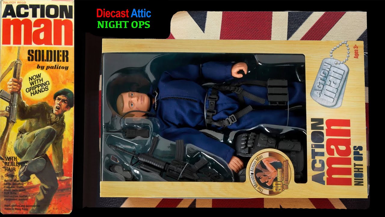 Action man review night ops 2022 30 points of Articulation - YouTube