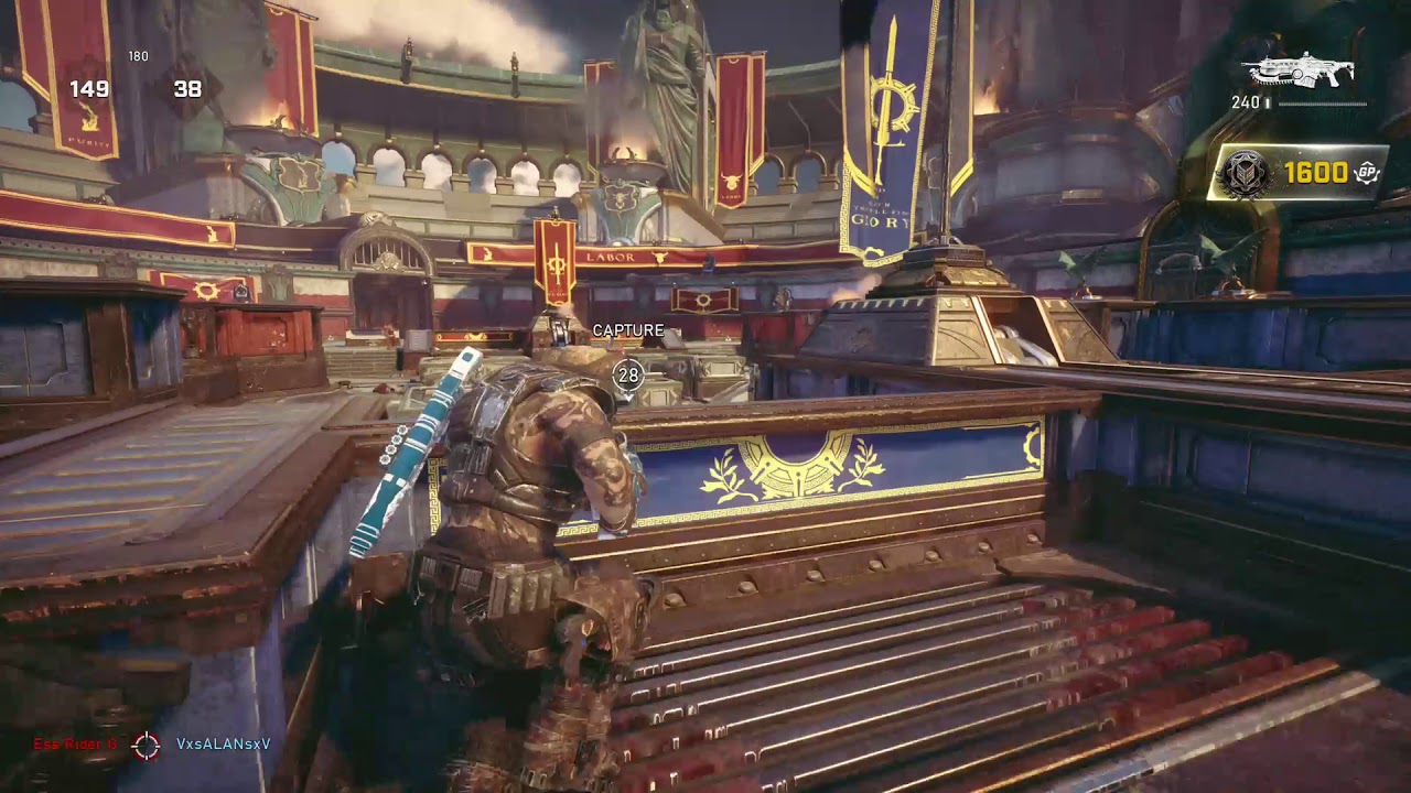 Gears 5 Dizzy character Gameplay King of the Hill - YouTube