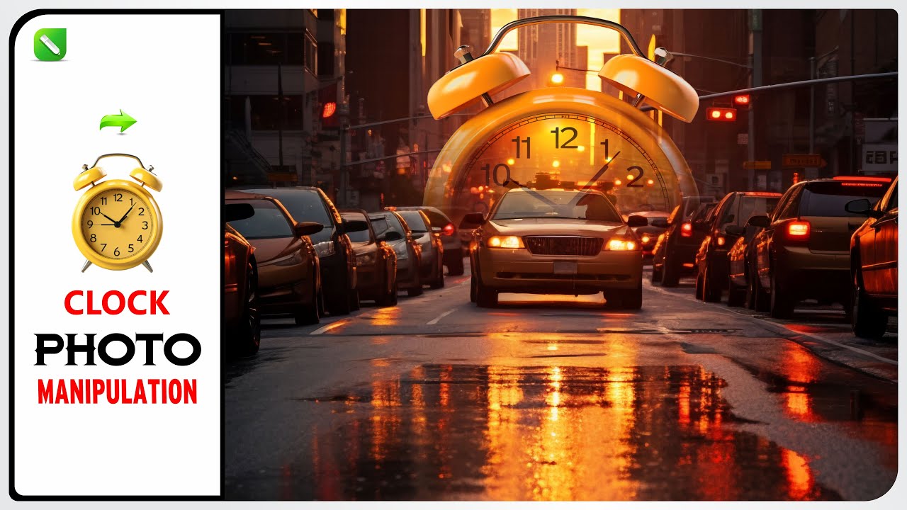 Watch Photography | Alarm Clock Photo Manipulation - YouTube