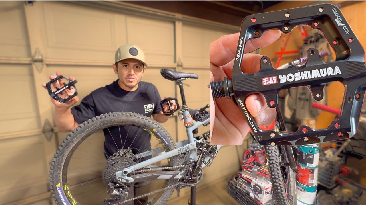 Unboxing / Installing Yoshimura Chilao SS Pedals | Commencal Clash ...