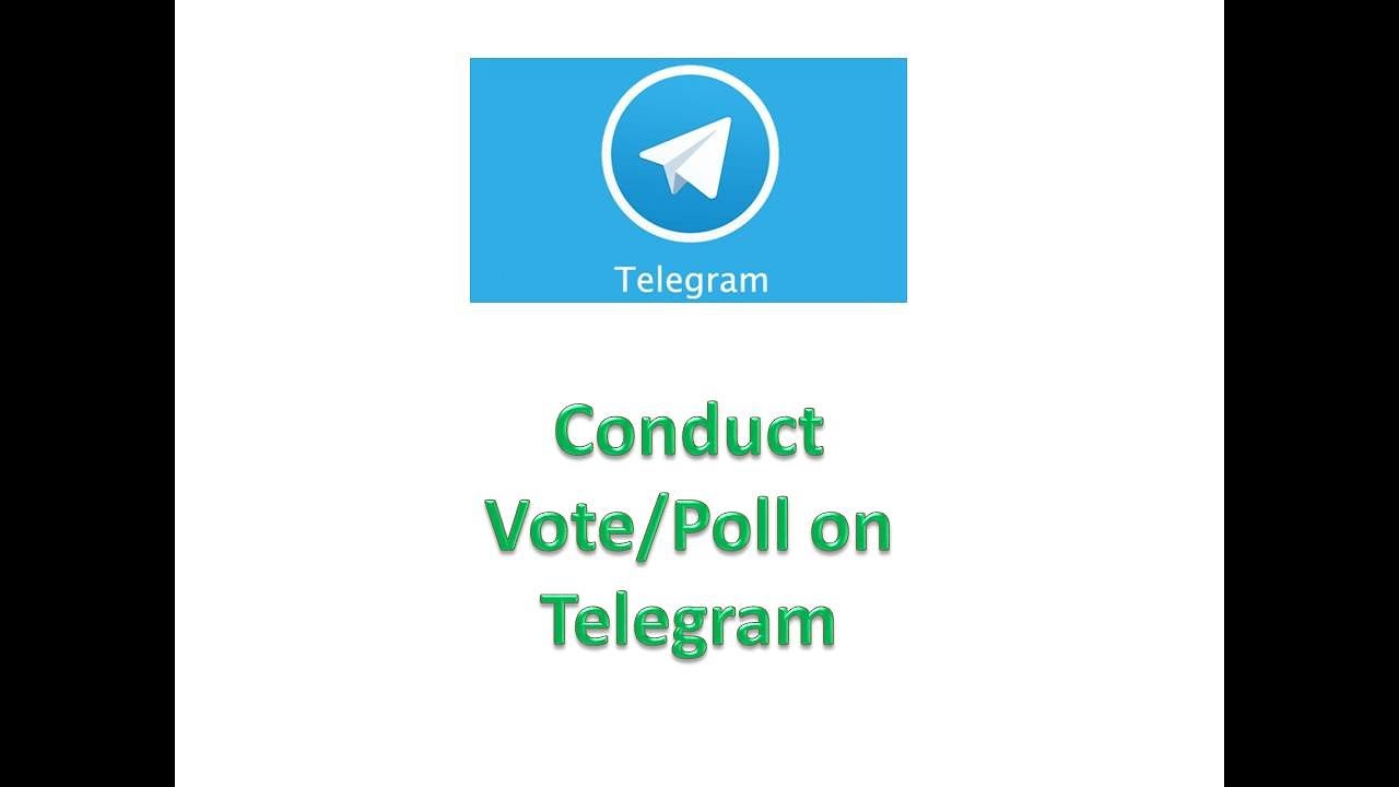 How to Create an Interactive Vote/Poll on Telegram - YouTube