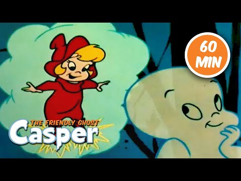 1 Hour Compilation | Casper The Friendly Ghost | Full Episode Collection | Cartoons For Kids