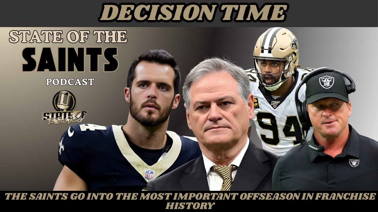 The Most Pivotal Offseason in Saints History: Coaching, Carr & Core Veterans - YouTube