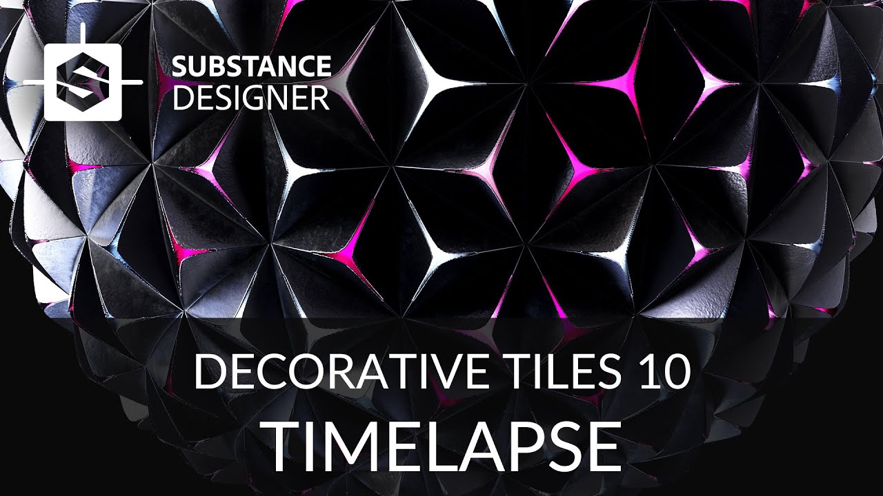 Substance Designer - Decorative Tiles 11 - YouTube