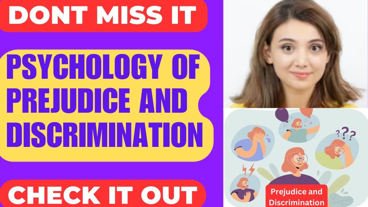 Psychology Discrimination - Prejudice and Psychology - Stereotypes ...