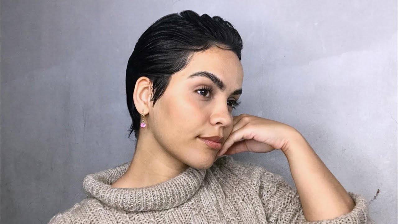Penteado Fácil Para Cabelos Curtinhos #PixieCut - YouTube