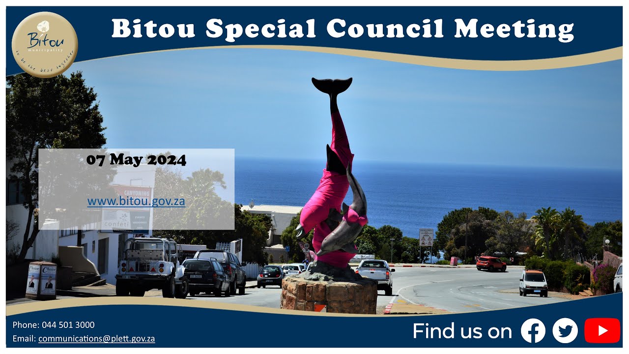 BITOU SPECIAL COUNCIL MEETING - YouTube