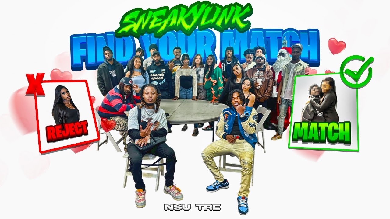 FIND YOUR SNEAKY LINK | 10 GIRLS & 10 GUYS LITTLE ROCK! 💚 *FACE TO FACE ...