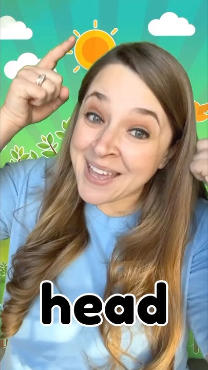 This is my head🤪🎶 SONG #kidssongs #learnenglish #toddlersongs #shorts ...