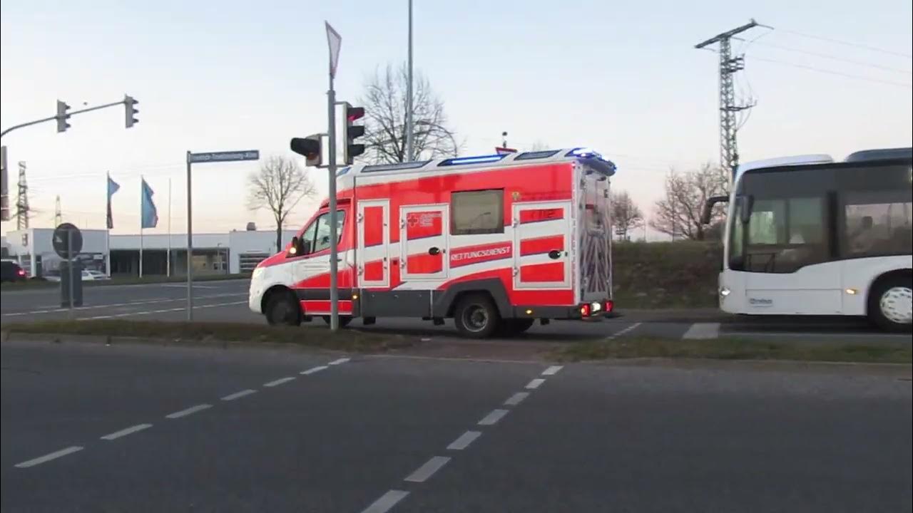 [Erstmalig!] Neuer RTW DRK RW Güstrow Süd - YouTube