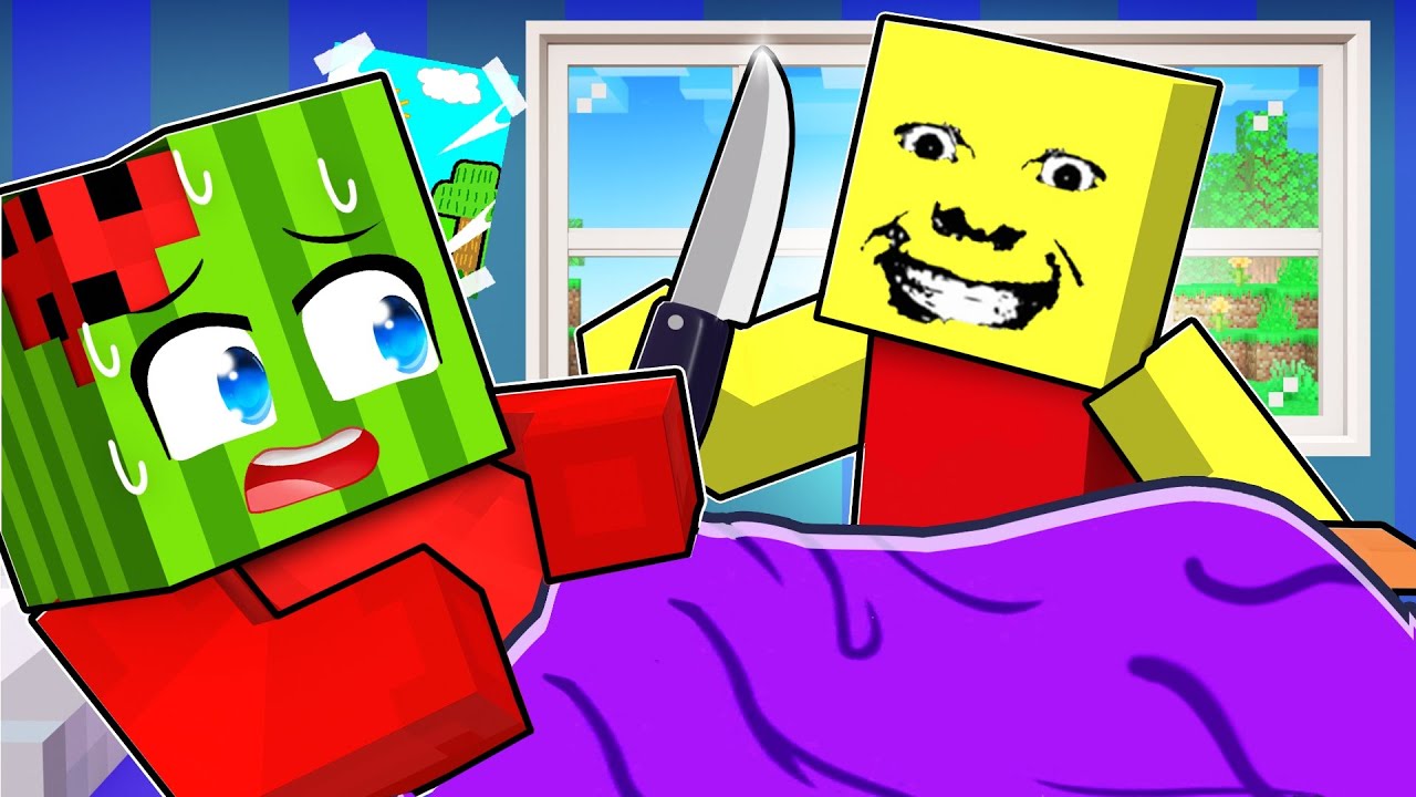 Surviving WEIRD STRICT DAD In Minecraft! - YouTube