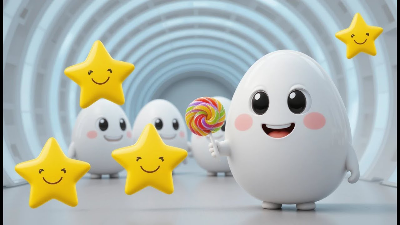 Mr Eggie Magic 3D Indoor Playground In Colorful Tunnel with Surprise ...