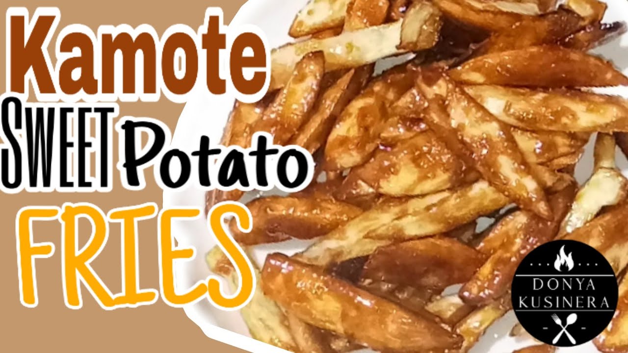 KAMOTE OR SWEET POTATO FRIES - YouTube