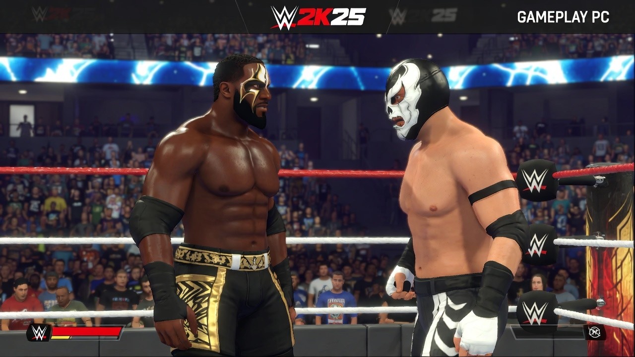 W2K25 Gameplay PC Apollo Crews VS Thrasher | WWE - YouTube