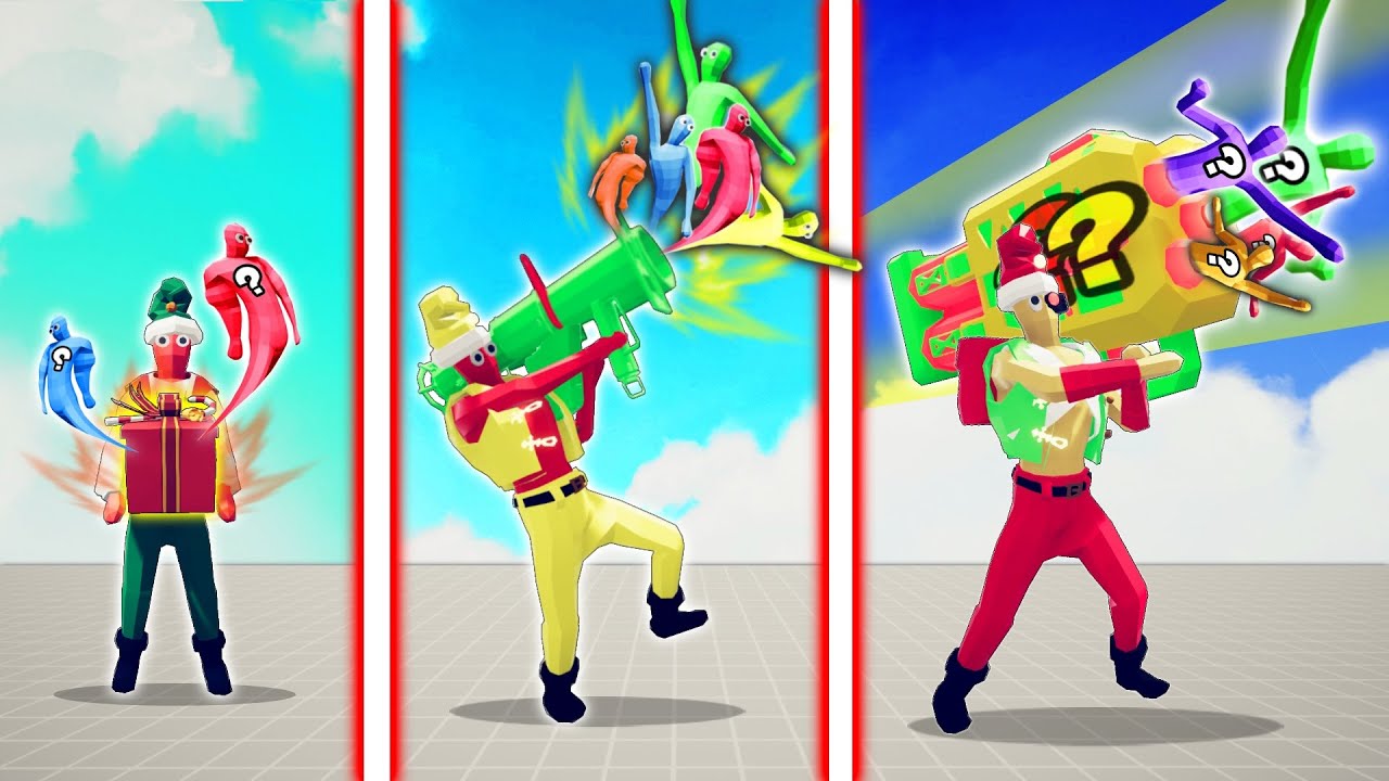 EVOLUTION OF SUPER CAPTAIN PRESENT ELF | TABS - Totally Accurate Battle ...
