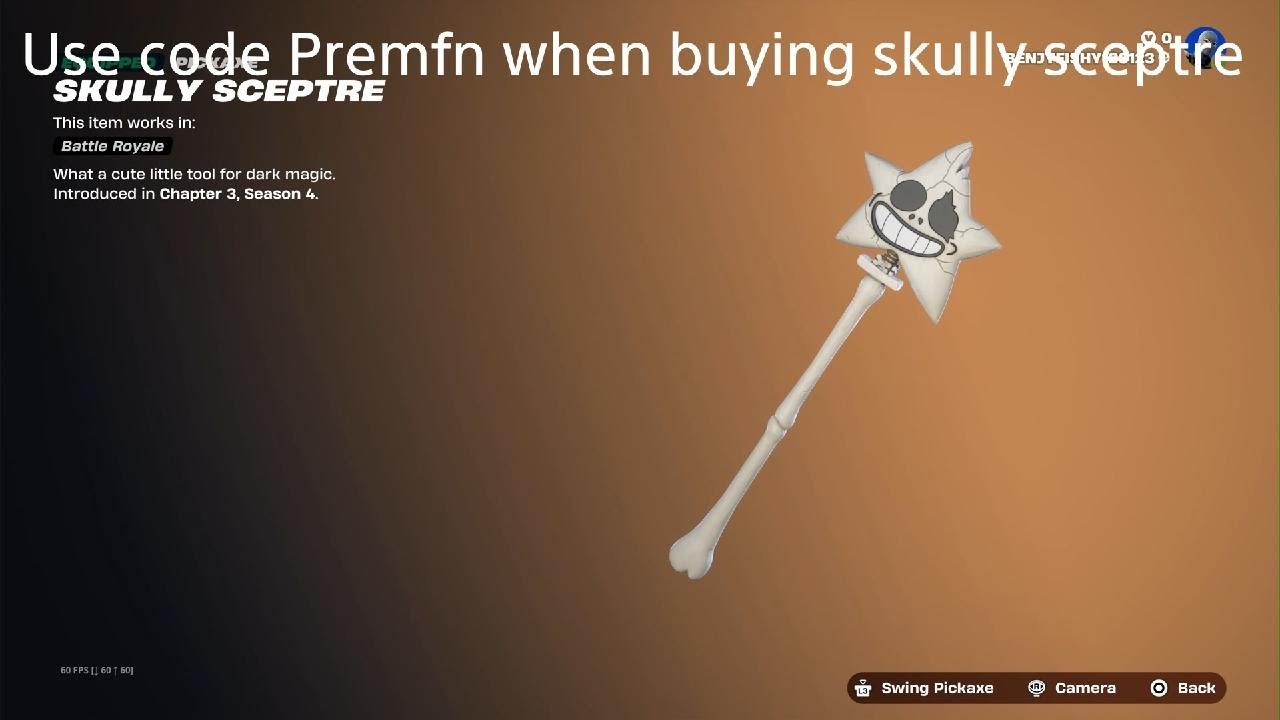 Use code Premfn when you buy skully sceptre - YouTube