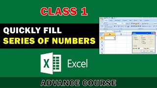 US Excel Tips Quickly Fill Series Of Numbers In A Few Seconds Fill ...
