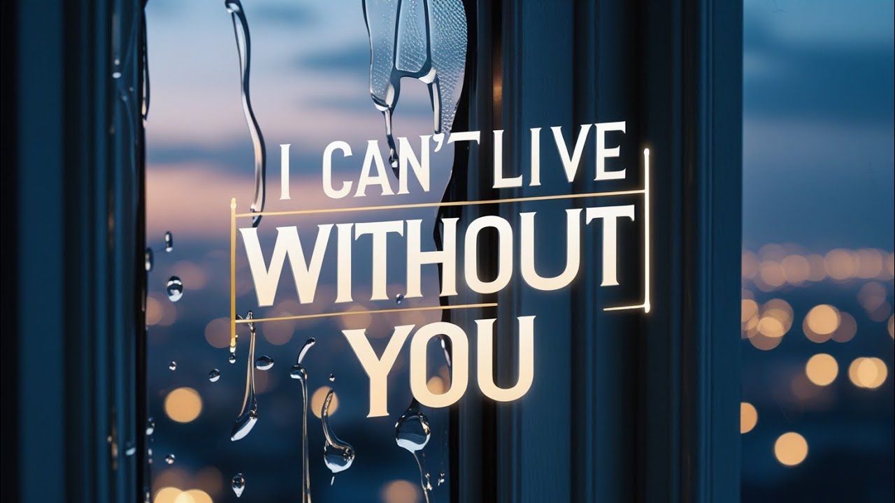"I Can't Live Without You - Heartfelt Emotional Song with Stunning ...