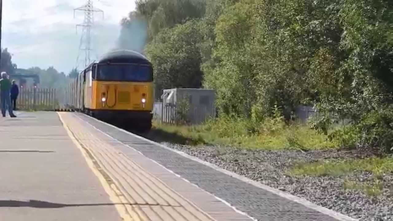 Colas Class 56 56096 at Water Orton 19th August 2014 - YouTube