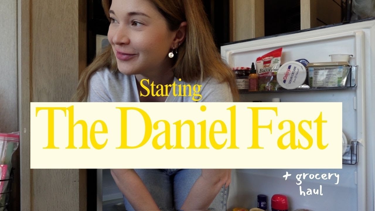 Starting The Daniel Fast + Grocery Haul! - YouTube
