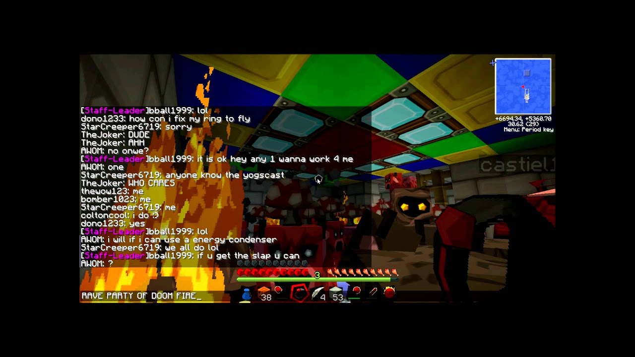 RAVE PARTY DANCING - Minecraft - YouTube