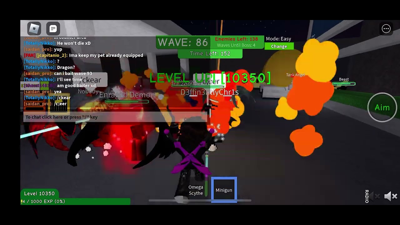 Zombies attack high wave. - YouTube
