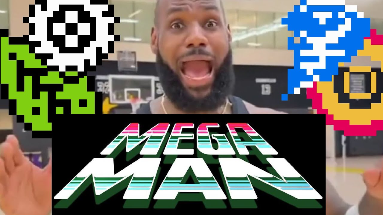Lebron James Scream if you love Mega Man - YouTube