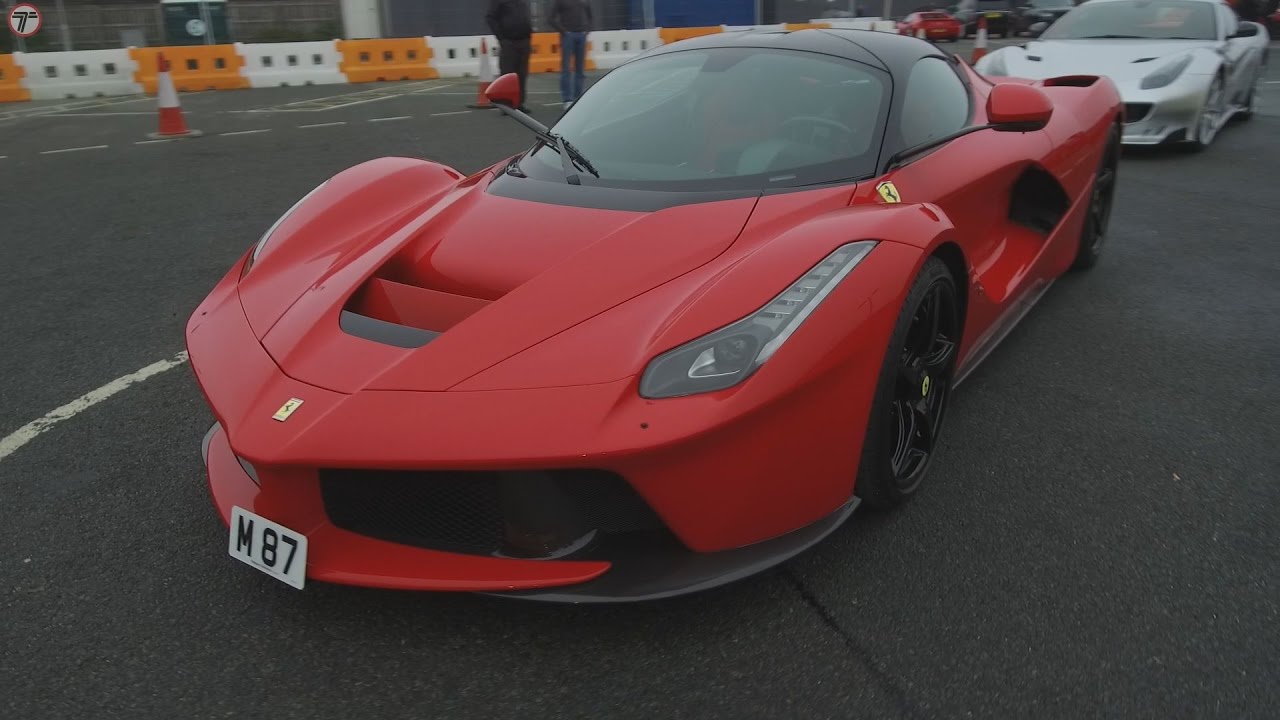 Ferrari 70th Anniversary celebration at Knockhill - YouTube
