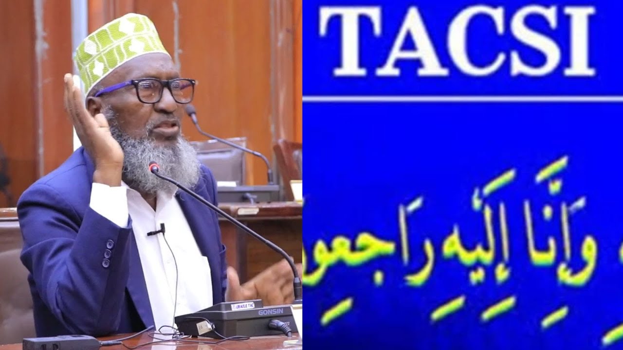 AHN Xildhibaan Nuur Cismaan Guuleed Oo geeriyooday - YouTube