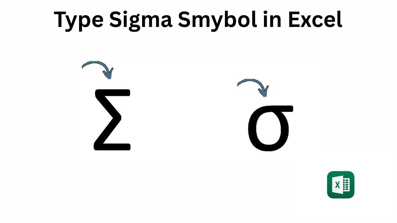 How to Insert Sigma (∑) Symbol in Excel | Step-by-Step Tutorial - YouTube