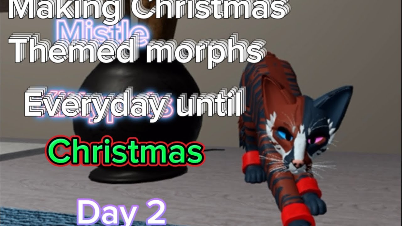 | Making Christmas themed morphs everyday until Christmas | Day 2 | - YouTube