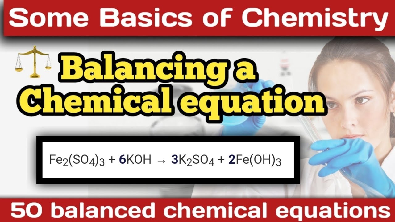 balancing complex chemical equations || Class 10-12|| #basicchemistry ...