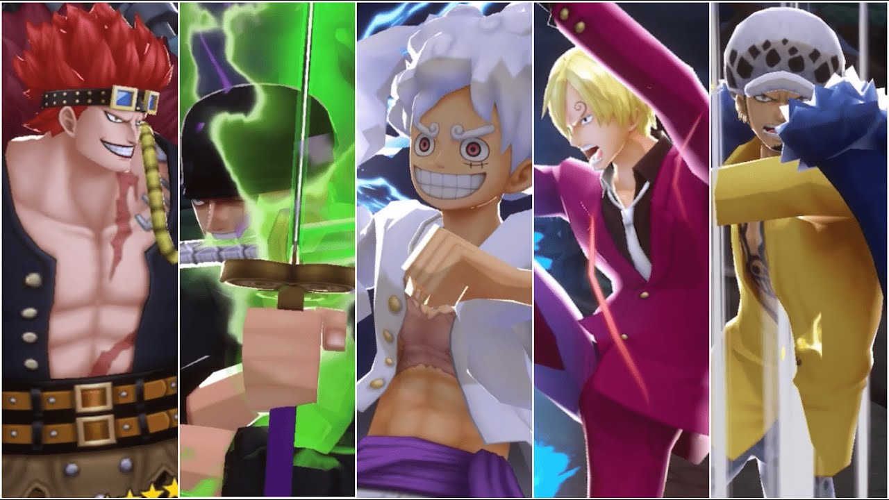 Skill collection of about 300 characters【ONE PIECE Bounty Rush】 - YouTube