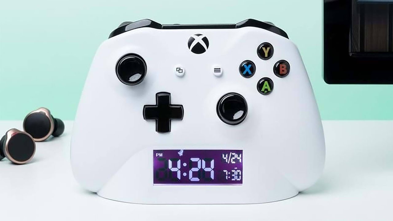 ⏰🎯📚#Manual-Paladone-Xbox Alarm Clock Controller - YouTube